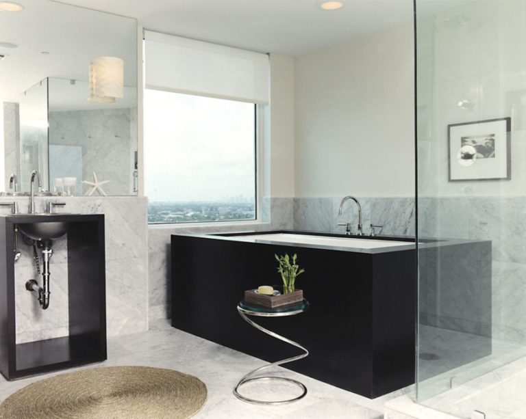 5 Luxury Bathroom Ideas with Stunning Side Tables