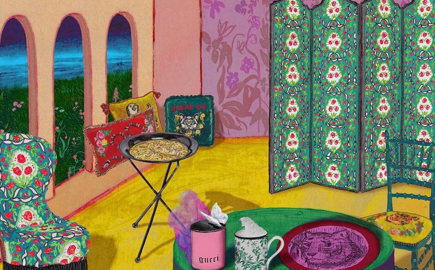 How To Decorate Luxury Bathrooms With New Gucci Home Decor Collection