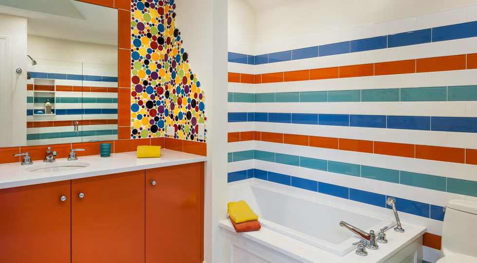 10 Beautiful Tile Ideas For A Bold Bathroom Interior Design - Part 1