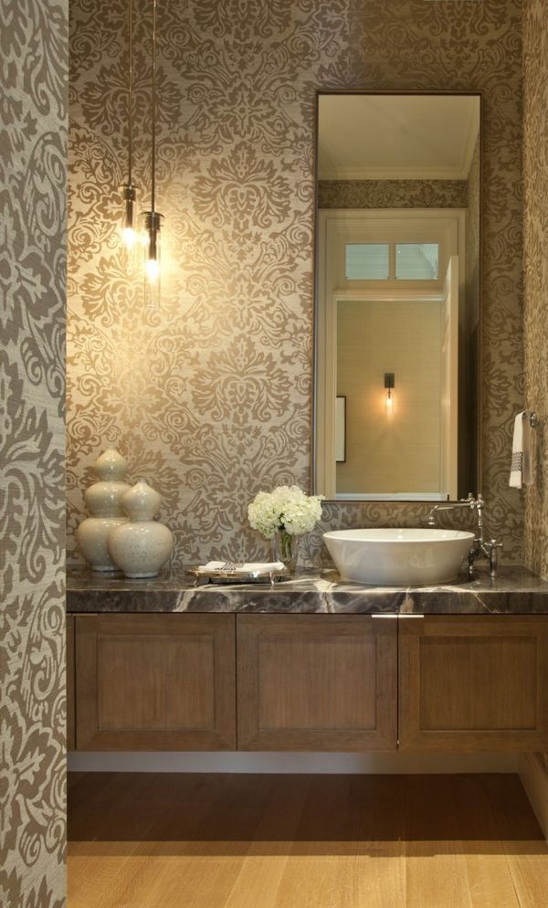 Design Inspirations: Help Yourself to a Cluster of Bold Powder Rooms