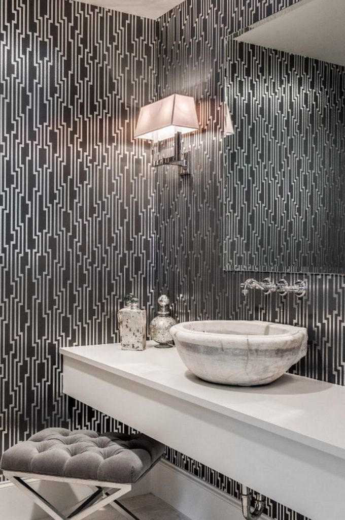 Design Inspirations: Help Yourself to a Cluster of Bold Powder Rooms