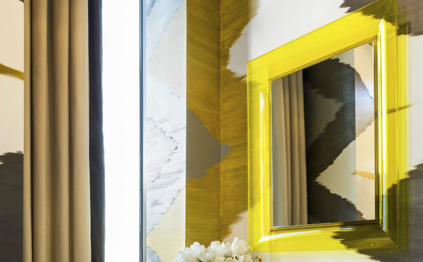 Discover Powder Room Ideas Featuring Innovative Wall Mirror Designs
