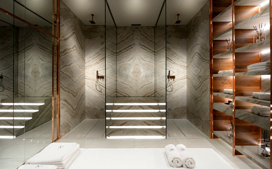 An All-Marble Bathroom Design Project Created By Alessandro La Spada